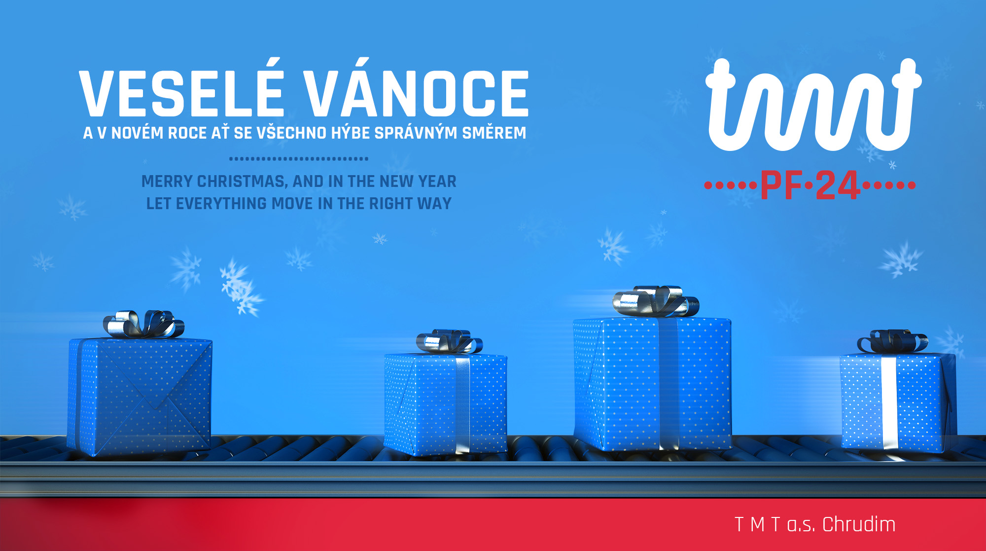 Krásné Vánoce a šťastný nový rok 2024 - TMT